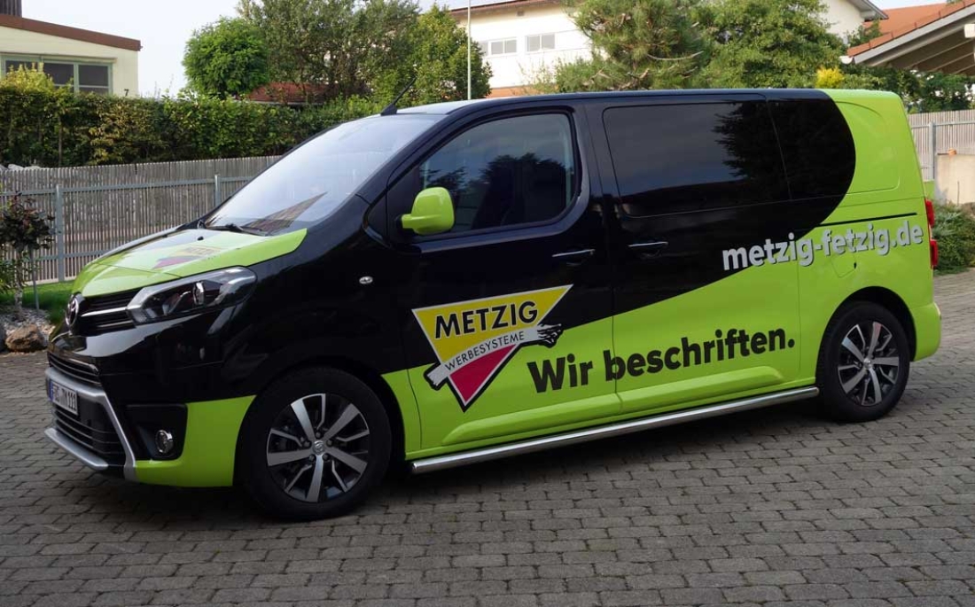 Metzig ist fetzig! – Wir beschriften.